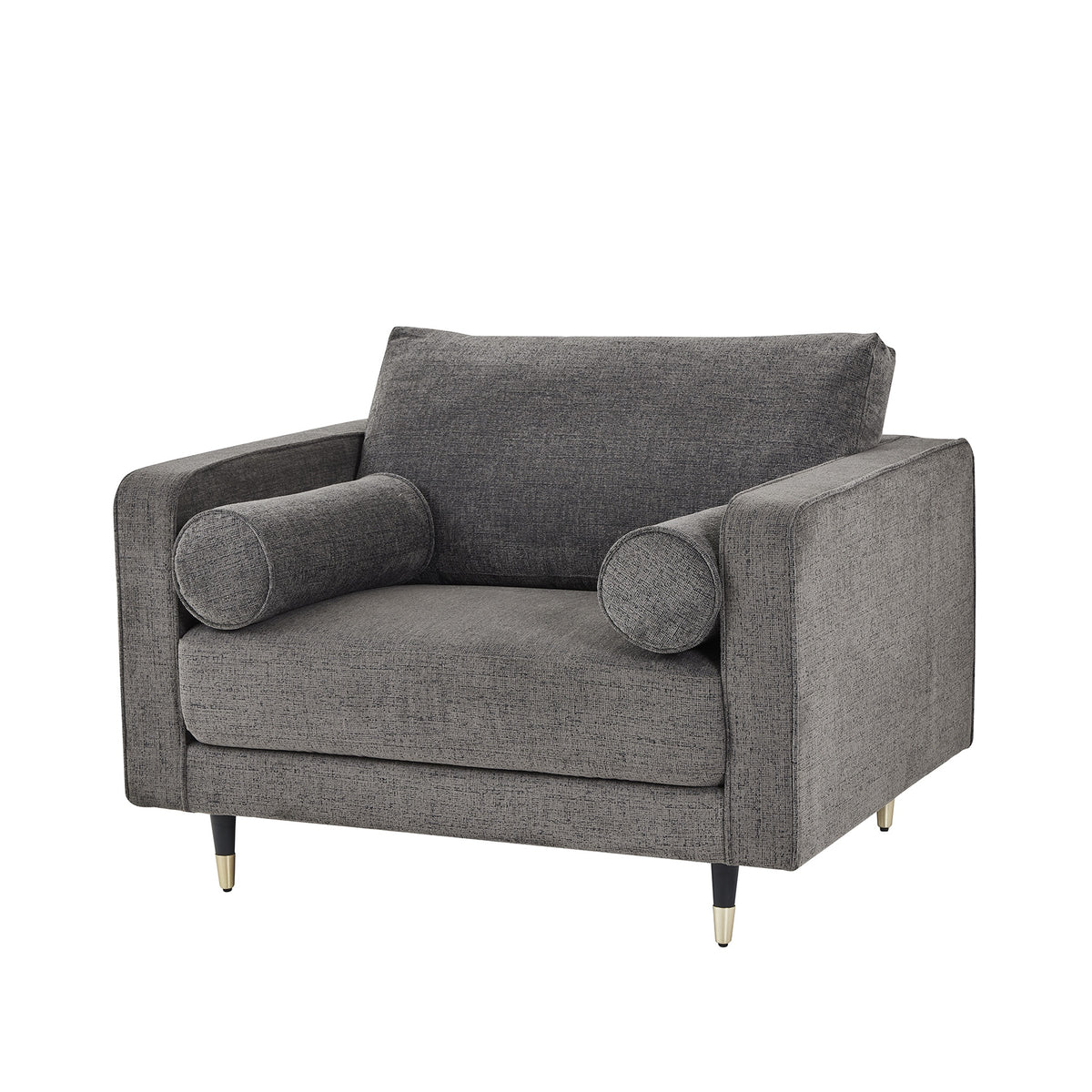 Aurore Grey Large Arm Chair – Avoir Interiors