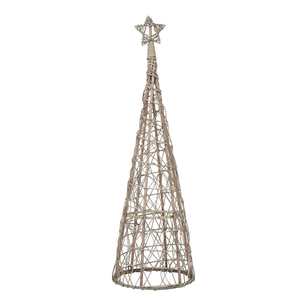 Esme LED Wicker Tree With Star – Avoir Interiors