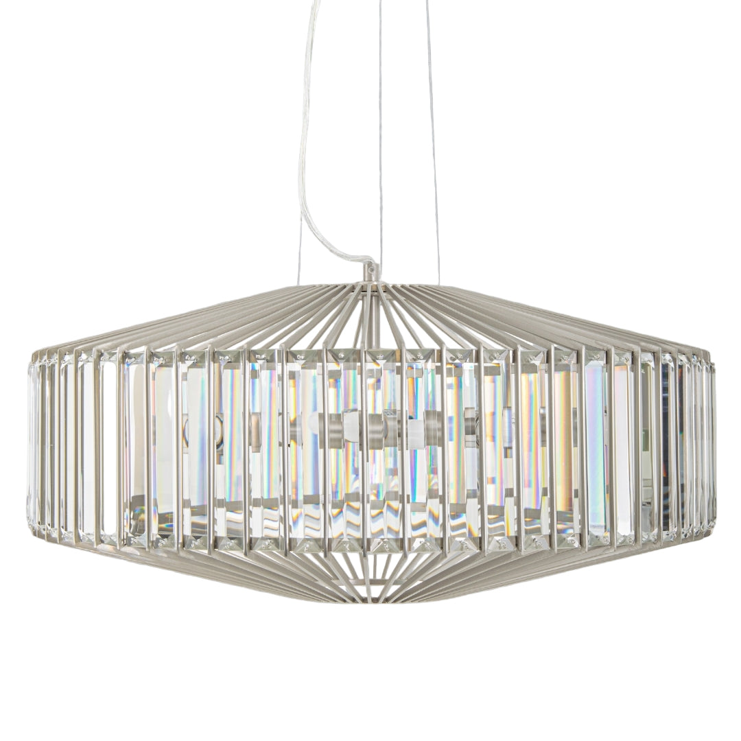 Rhea Nickel Pendant – Avoir Interiors